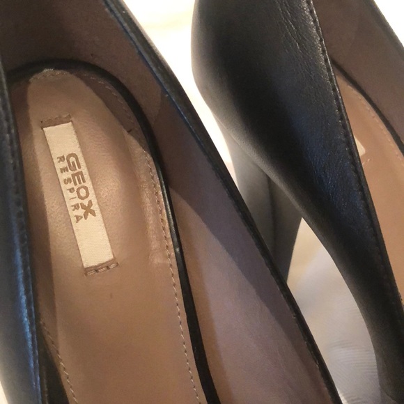 Geox | Shoes | Geox Respira Black Patent Pumps | Poshmark